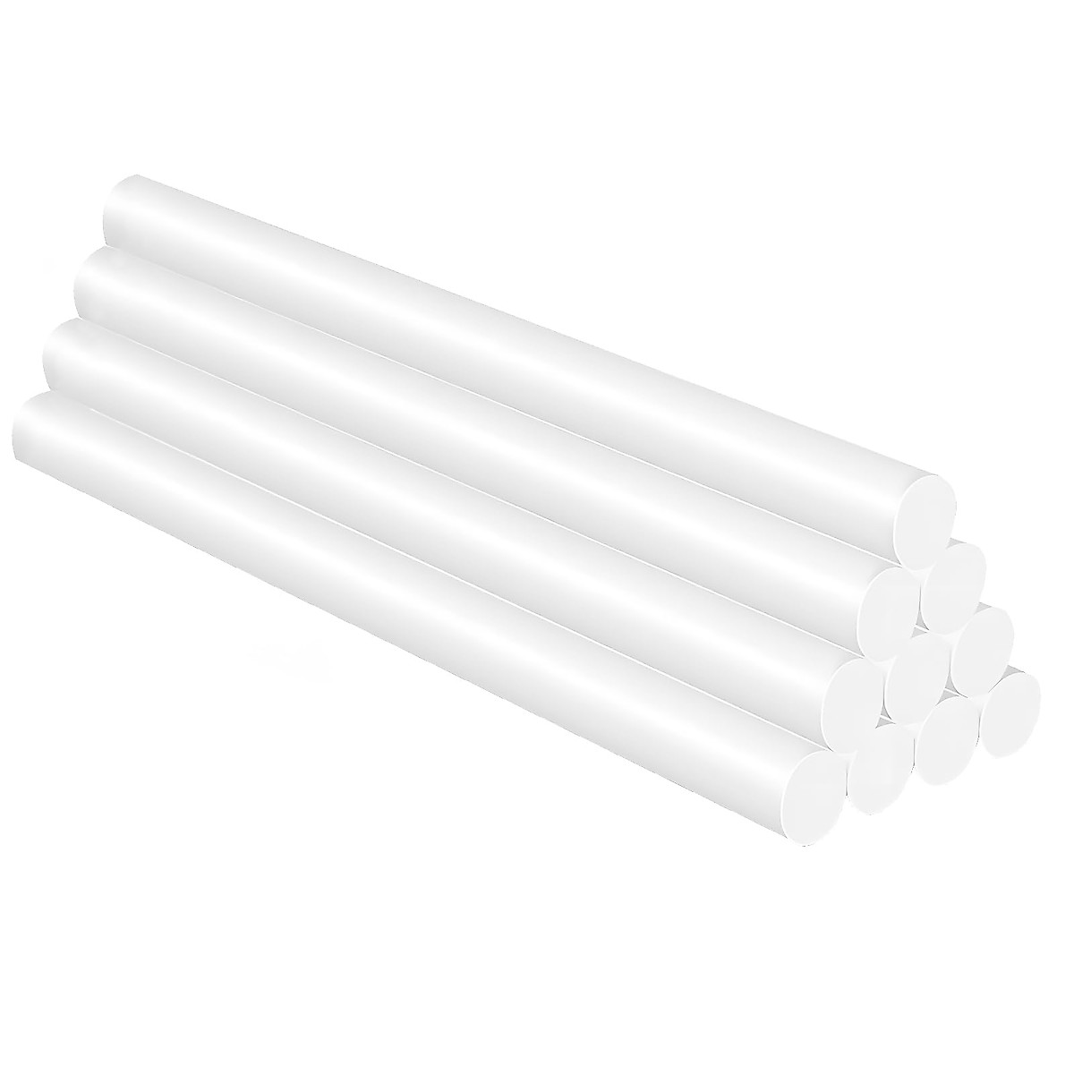 Hot Glue Sticks Multi Temp, Full Size 10" Long x .43" Diameter, Clear, 10 Sticks,PALOKA