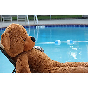 Joyfay 78" Giant Teddy Bear Huge 6.5 feet Stuffed Teddy Bear Soft Toy Valentine's Big Gift (Dark Brown)