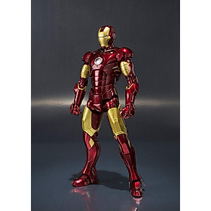 S.H.Figuarts Action Figure Iron Man Mark 3 About 155mm ABS & PVC & Diecast Movable Figure