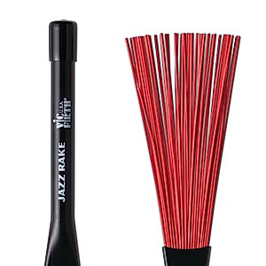 Vic Firth Jazz Rake – red plastic