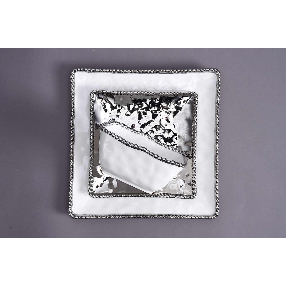 Pampa Bay Set the Table Square Cereal/Soup Bowl