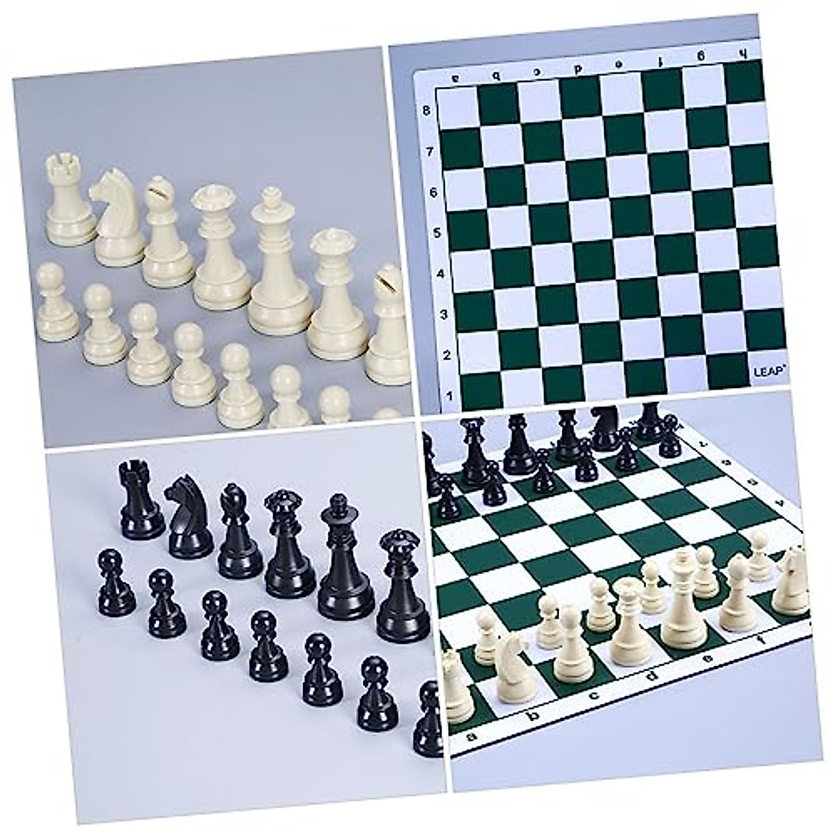 SAFIGLE 1 Set International Chess Travel Toy Magnetic Chess Board Kids Educational Toys Chess Figures International Chess Board Game Chess Toy Chess and Checkers Set Kid Competition Toy