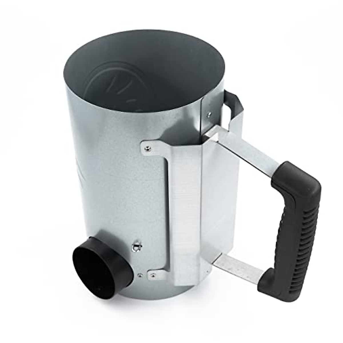 BBQ Dragon | Large Chimney of Insanity Charcoal Starter | Fast, Safe & Easy to Use Chimney | Fire Starter for Charcoal Grill | Galvanized Steel | Side Vent & Heat Resistant Handle | BBQ Accessories