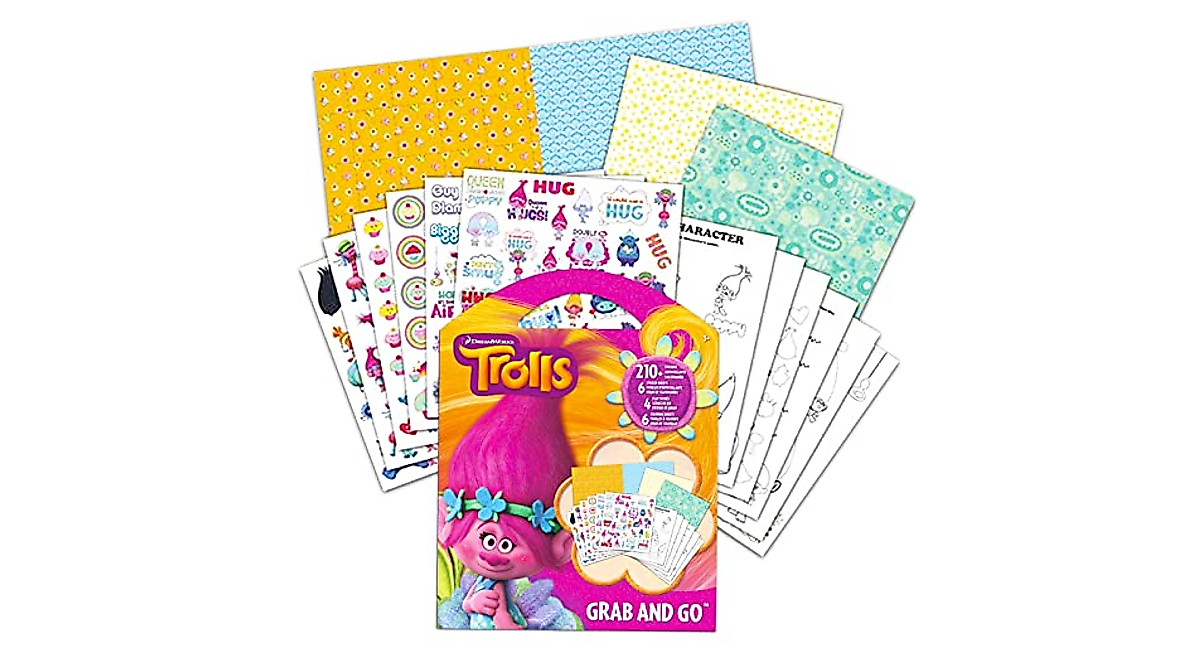 Trolls Poppy Backpack & Lunch Set for Girls – 16 Inches of Fun