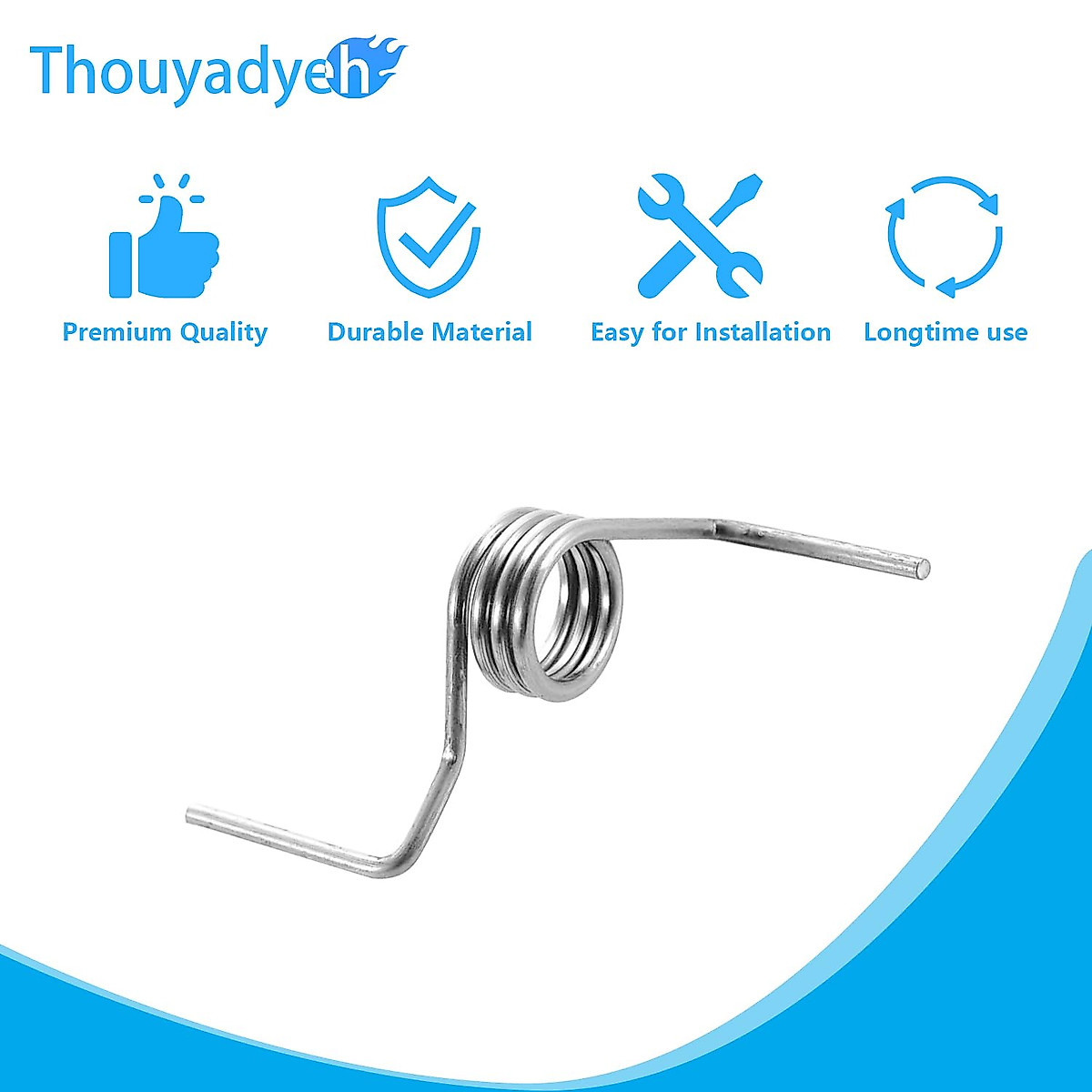 DA81-01345B Spring French For samsung rf4287hars Refrigerator French Door Spring RF267AFWP RF267HERS RF268ABBP RF268ABPN