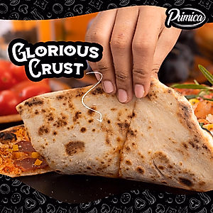 Primica Pizza Steel for Oven - Durable Steel as Alternative to Pizza Stone - High Quality Steel for BBQ Grill and Bakings (16" x 13.4")