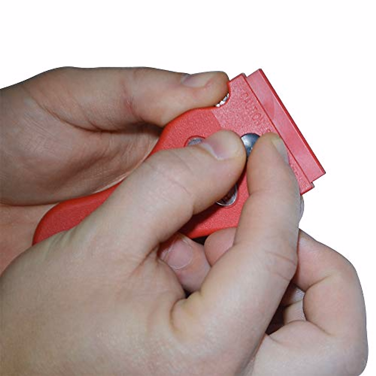 Werxrite RetraGuard Safety Razor Blade Scraper Induction Hob Glass Cooktop Stovetop & Other Hard Surface Cleaning Scraper Includes 5 Replacement Scraper Blades