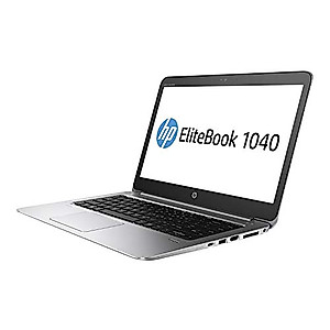 HP Elitebook Folio 1040 G3 | 14 FHD Display / Intel Core i7-6600U 2.6Ghz / 8GB / 256GB SSD / Fingerprint Scanner / Webcam / HDMI / Windows 10 Pro (Renewed)
