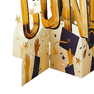 Hallmark Paper Wonder Graduation Pop Up Card (Accordion Fold Congrats)