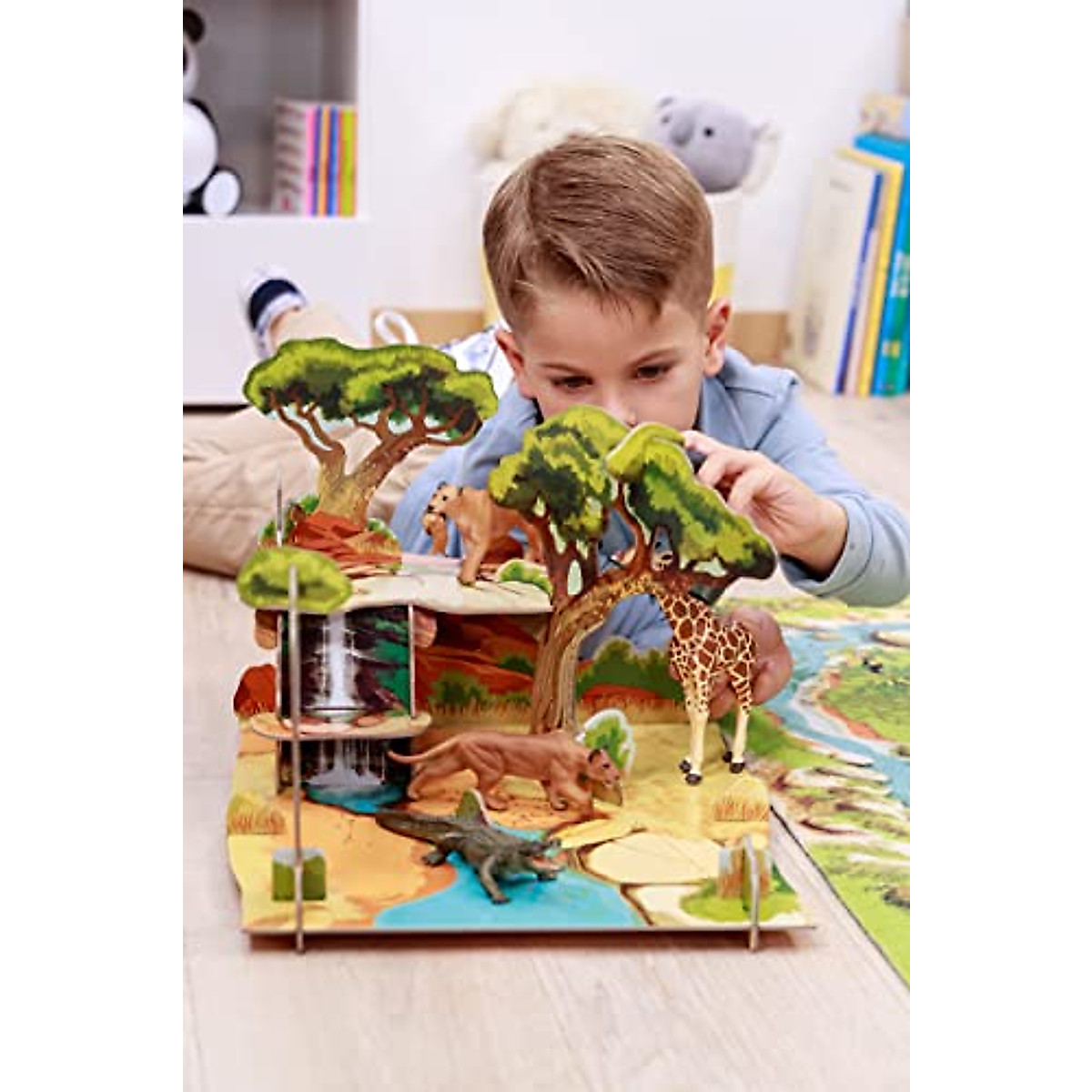 Papo -hand-painted - figurine -Wild animal kingdom - Gorilla -50034 -Collectible - for Children - Suitable for Boys and Girls- from 3 years old