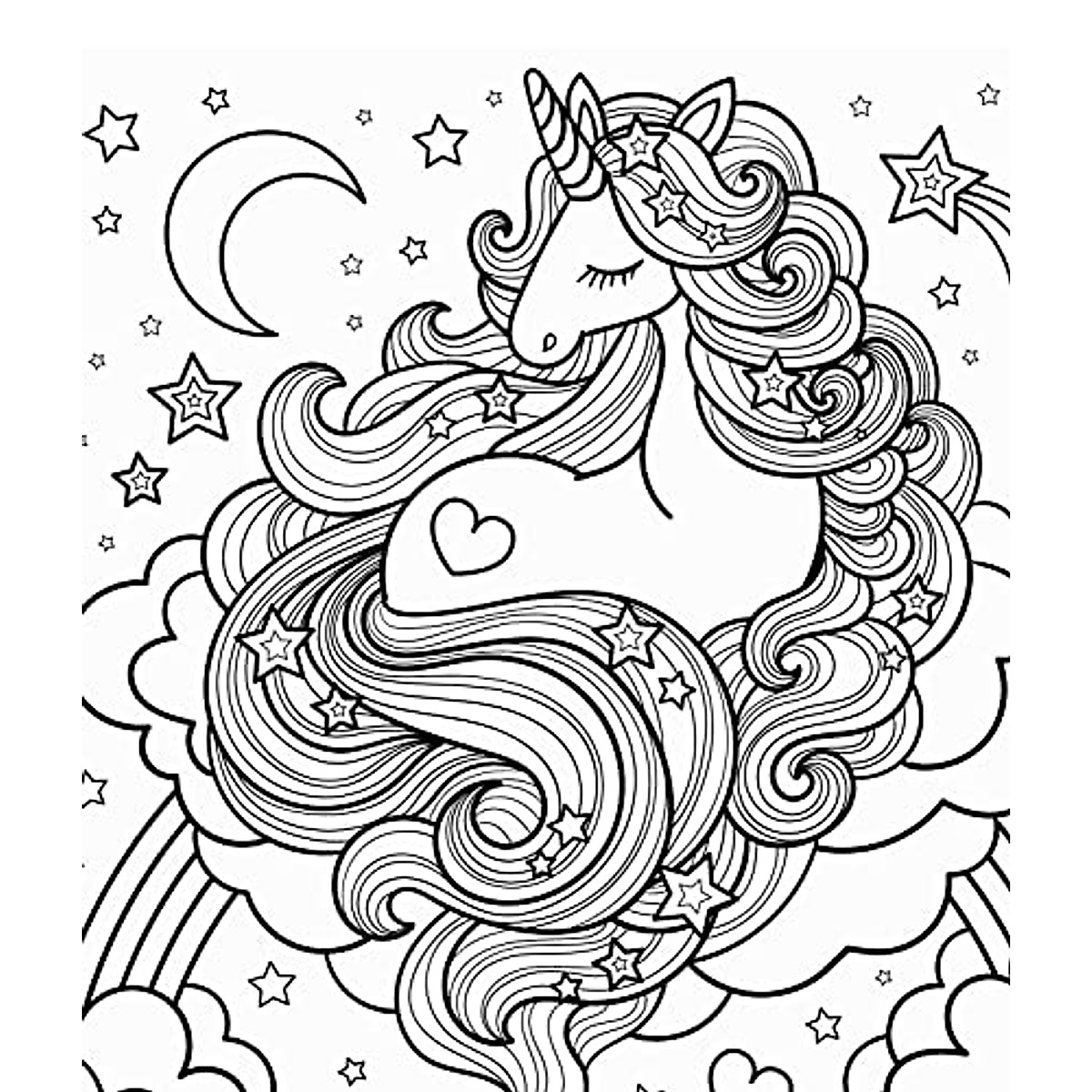 Color & Frame - Totally Magical (Coloring Book)