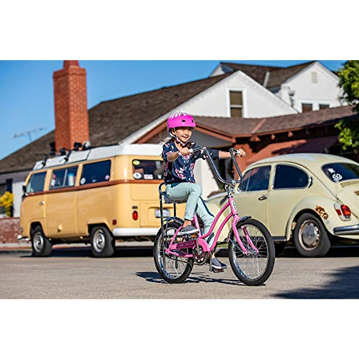 Schwinn Fair Lady Cruiser Bike, 20-Inch Wheels, Pink