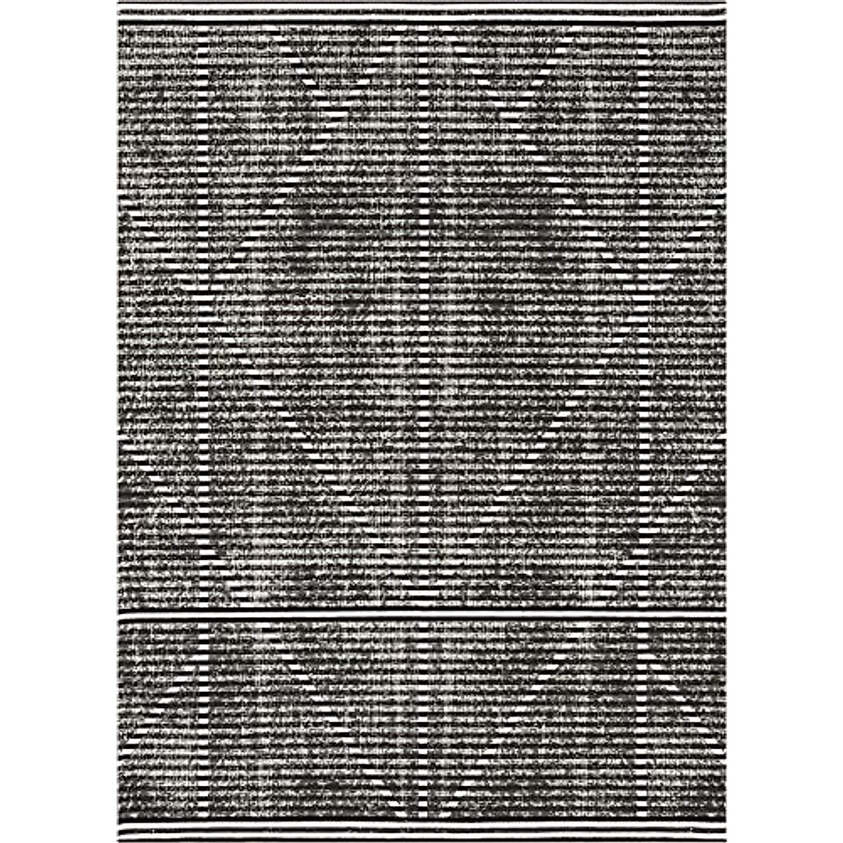 Well Woven Nalta Grey Kilim-Style Weave Tribal Geometric Area Rug (5'3" x 7'3")