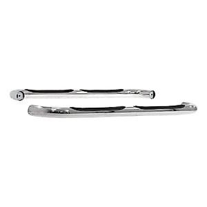 ARIES 203033-2 3-Inch Round Polished Stainless Steel Nerf Bars, No-Drill, Select Mazda B-Series, Ford Ranger