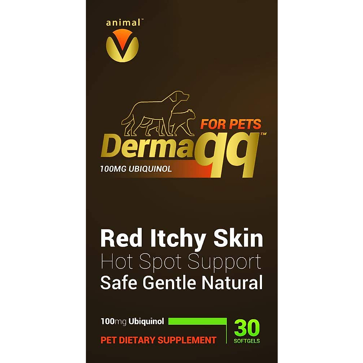 animal V, Inc Dermaqq Dog & Cat Hot Spots, Hair Loss, Dermatitis Support
