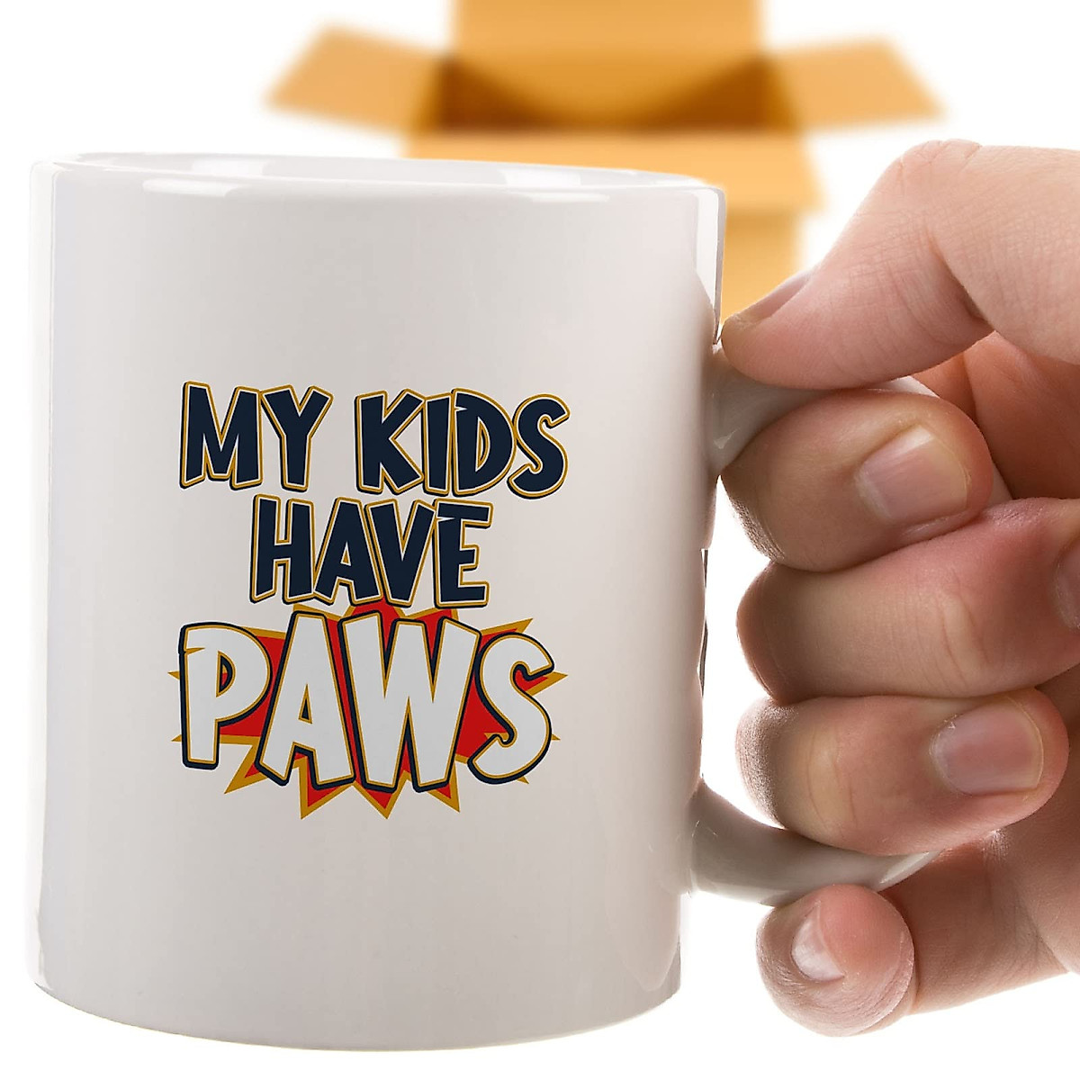 Coffee Mug My Kids Have Paws Cup Dog Parent Cup Baby Cat Mom Dog Mom Cat Dad Dog Dad Pet Parents Cup 165596
