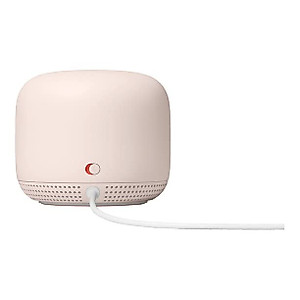 Google Nest WiFi - AC2200 (2nd Generation) Router and Add On Access Point Mesh Wi-Fi System (Add On Access Point ONLY - Router Sold Separately - Mist (Sand) (Renewed)