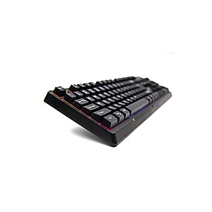 ZADEZ Membrane Gaming Keyboard - G-850K - PC Gaming Keyboard, RGB LED Backlit Keyboard with Multimedia Keys for Windows, Laptop, PC Gamers, Black