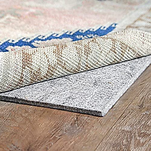 RUGPADUSA - Essentials - 8'x10' - 1/4" Thick - 100% Felt - Long-Lasting Comfortable Rug Pad - Safe for All Floors and Finishes Including Hardwoods