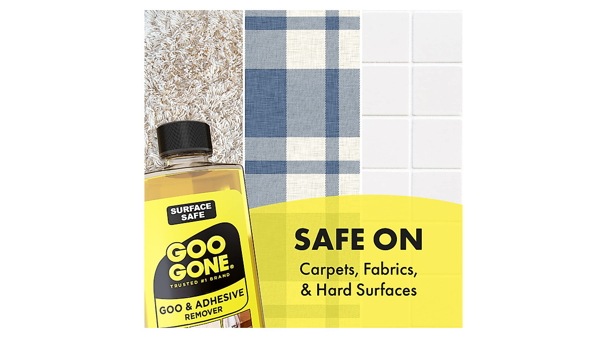 Goo Gone Original Adhesive Remover for Stickers & Grease – 2 Oz