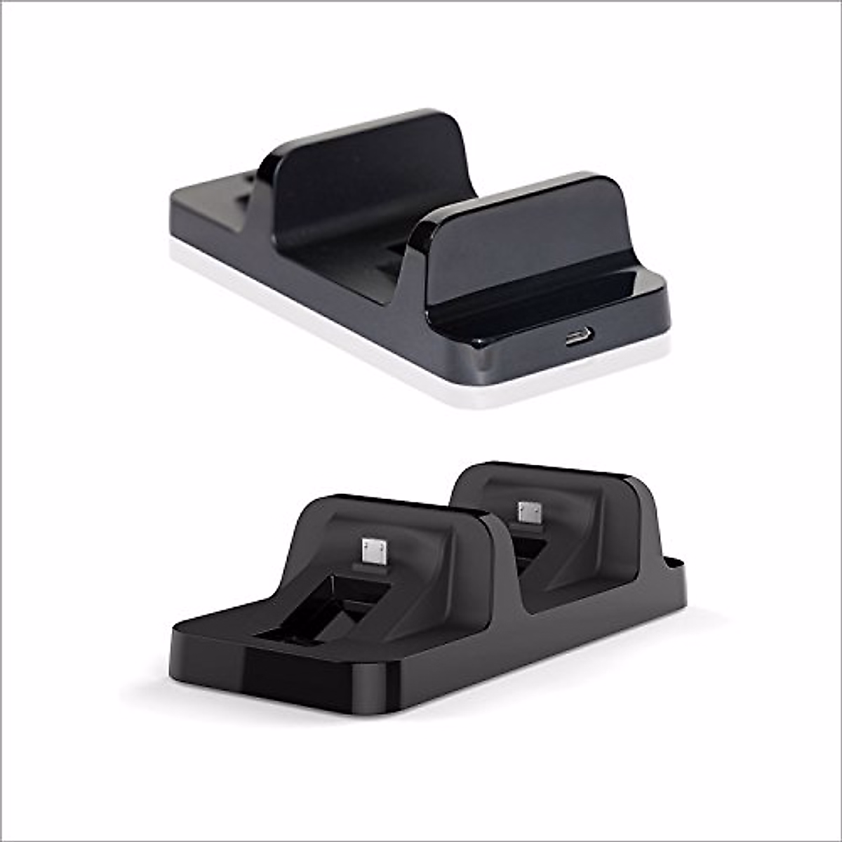 Dobe PS4 Dual Charging Dock Compact Station Black for PS4/PS4 Slim/ PS4 Pro Controller
