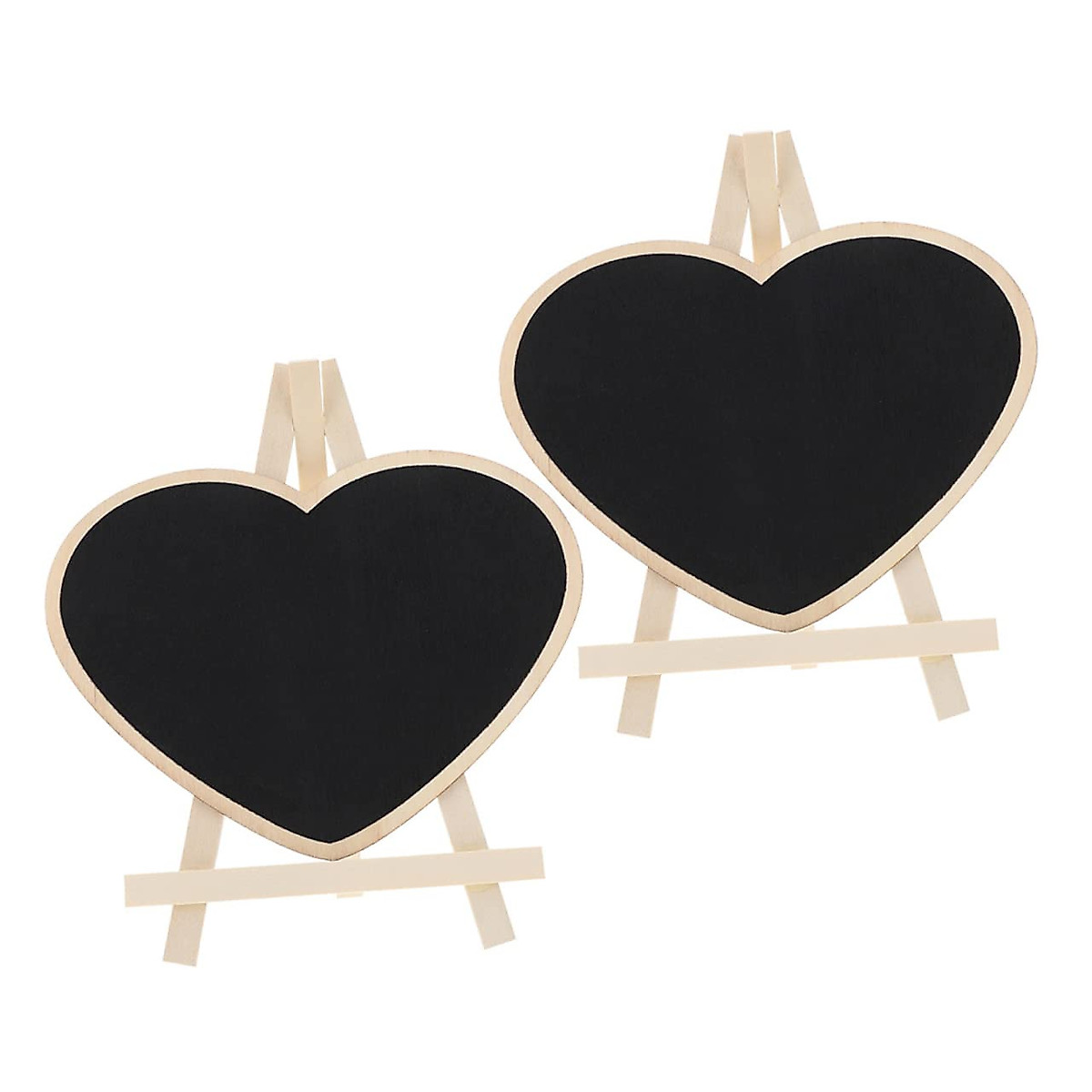 2pcs Vertical Blackboard Chalk Board for Kids Desk Signs Chalkboard for Kids Chalkboard Signs Small Message Board Small Chalkboard Sign Wooden Food Child Graffiti