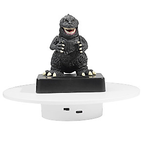 fotoconic 7.87 Inches/20cm Motorized Rotating Display Stand, 360 Electric Rotary Turntable Base Lazy Susan, Load-Bearing 11Lbs, for Photography Crafts Jewelry Toy Collectible Display (ND200C)