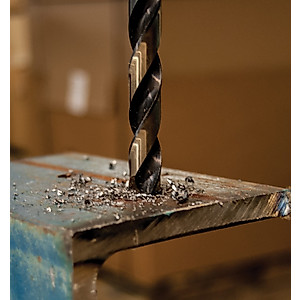 Century Drill & Tool 25230 Charger Parabolic Drill Set, 15 Piece, Made in The USA