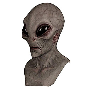IAMAGOODLADY Halloween Decorations,Halloween Alien Mask Scary Horrible Horror Alien mask Mask,Spooky Party Carnival Supplies,Scary Ghost Creepy Decor Halloween Ornament