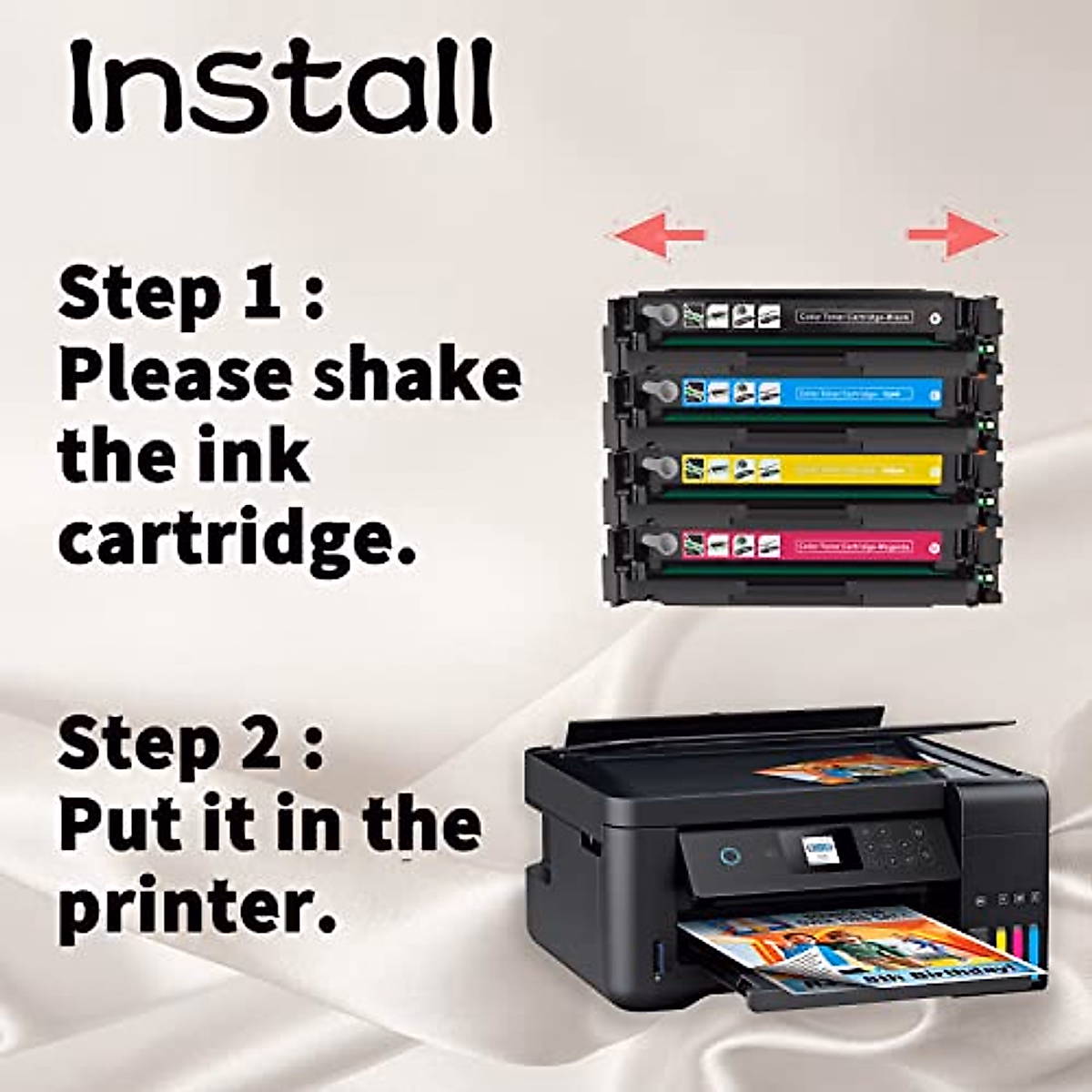 for Canon CRG069 Toner Cartridge Compatible Used for I-SENSYS LBP673Cdw MF750 Serie Printer Black