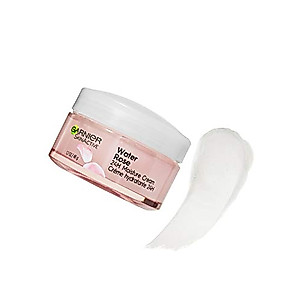 Garnier SkinActive 24H Moisture Cream with Rose Water and Hyaluronic Acid, Face Moisturizer, For Normal to Dry Skin, 1.7 Fl Oz