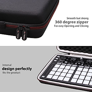 LTGEM EVA Hard Case for Pioneer DJ DDJ-XP2 Sub-controller - Protective Carrying Storage Bag