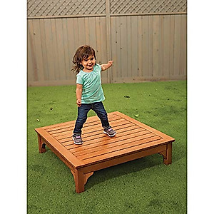 Excellerations Outdoor Low Play Table, Kids Table, Toddler Table, Table for Toddlers, Outdoor Table, Outdoor Furniture for Kids, Outdoor Play, Play Table, Play Table for Kids, Classroom Furniture