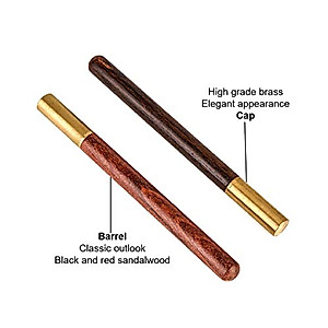 【2-Pack】Cigar Draw Enhancer Tool & Nubber, Sangle Sopffy Cigar Draw with Wooden Case.