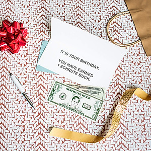 Chillkat Schrute Buck Birthday Card with Sticker, The Office TV Show (1)