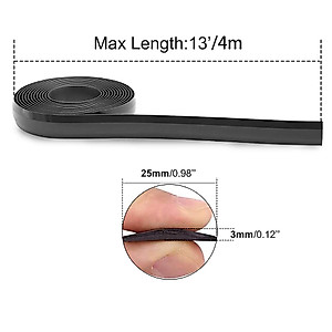 GIB cleaningtool Bot Boundary Strips for Shark ION Robot Vacuum, Magnetic Boundary Strip for Neato Eufy xiaomi Robot Vacuum Cleaner, Magnetic Botboundary Strips Tape Marker 13 Feet