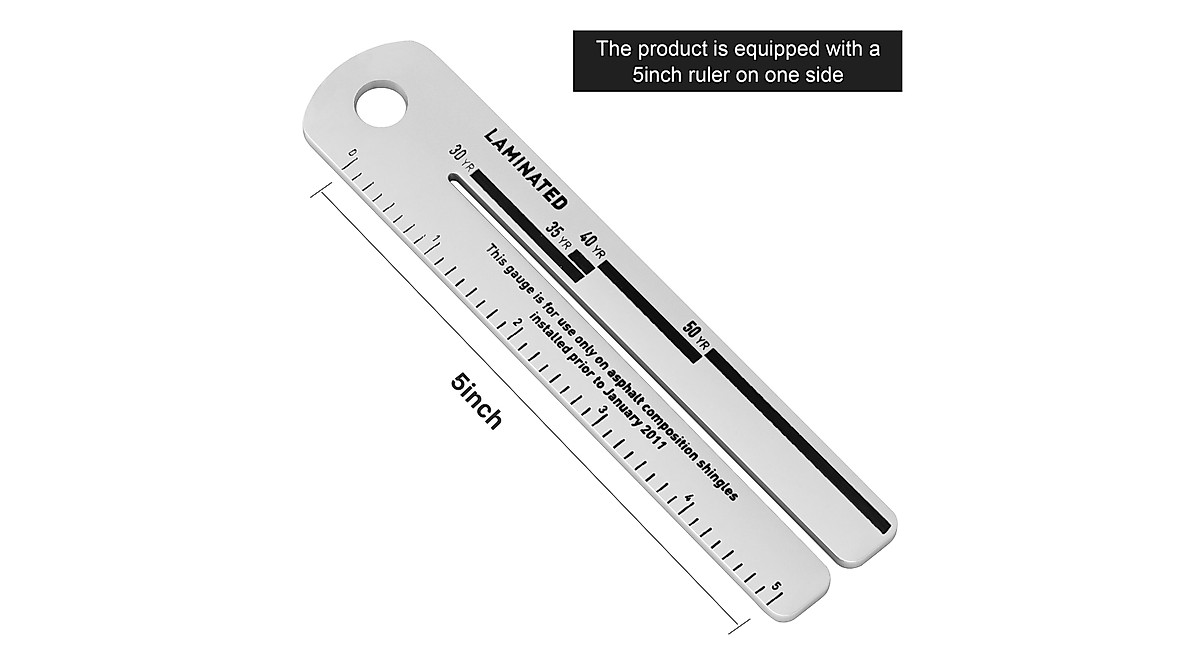 Premium Shingle Gauge Tool for Accurate Roof Measurements