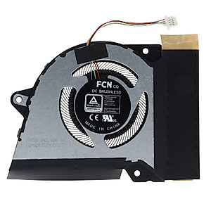 CPU & GPU Cooling Fan for ASUS ROG Zephyrus G14 GA401Q GA401QC GA401QE GA401QH GA401QM GA401IHR 12V 1A FN58 FNNW 13NR05S0AP0101 DFSCK22D05883K FN59 FNNX 13NR05S0AP0201 DFSCK221151818 12V 1A