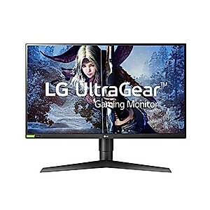 LG 27GL850-B 27 inches Ultragear QHD Nano IPS 1ms NVIDIA G-SYNC Compatible Gaming Monitor (Renewed)