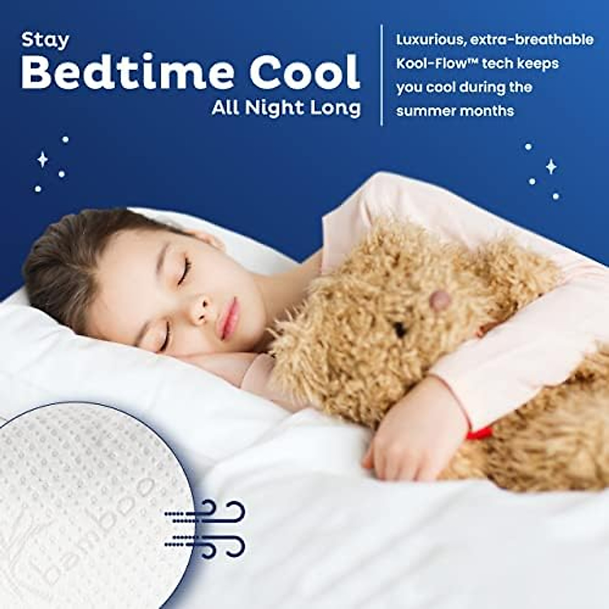 Snuggle-Pedic Toddler Pillow for Travel & Camping - USA Made Shredded Memory Foam Pillows w/Cooling Cover - Kids Pillow