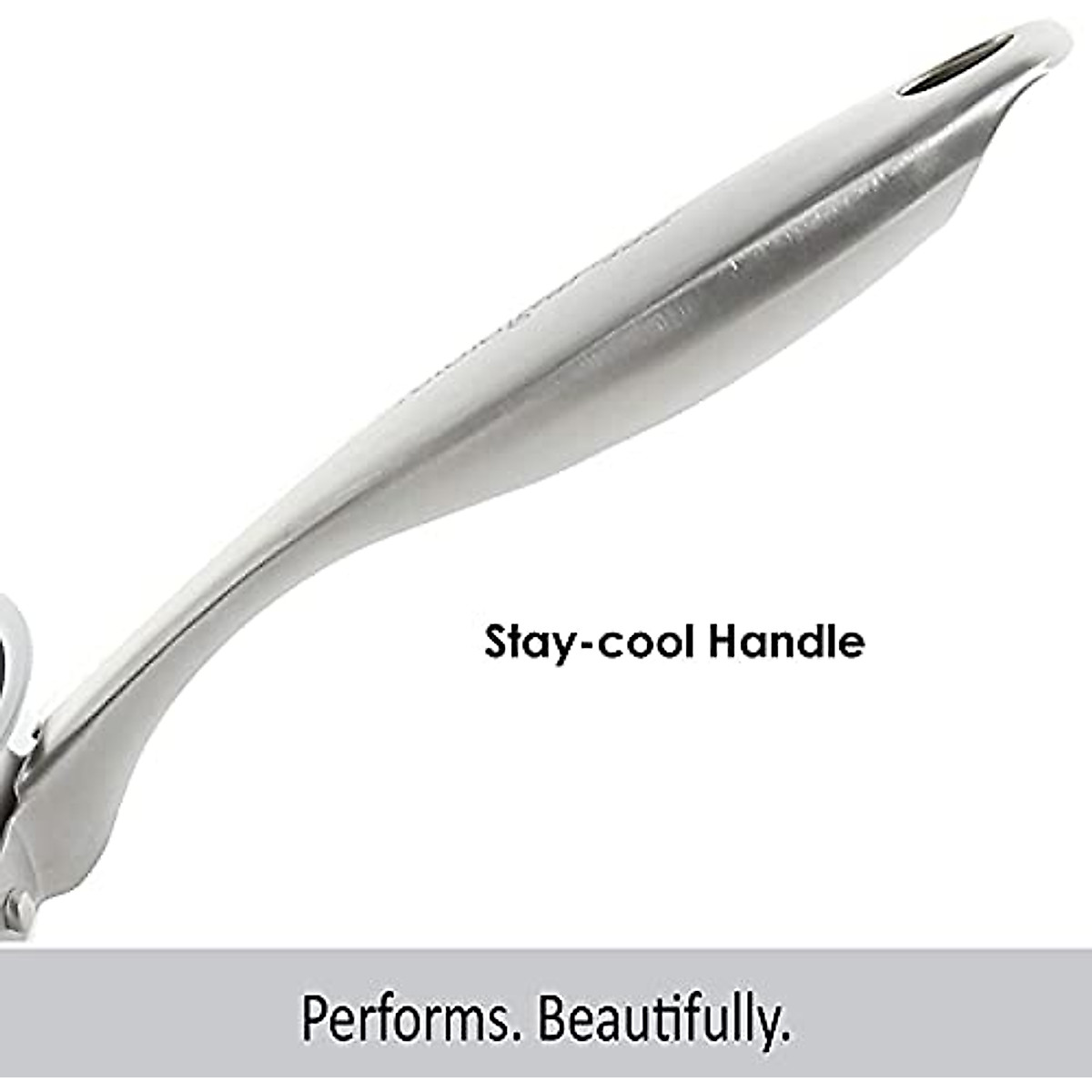 Chantal KitchenGear 11 Inch Stainless Steel Frying Pan with Ceramic Non-Stick Surface Entry Level Professional Cookware (KSLC63-28NS)