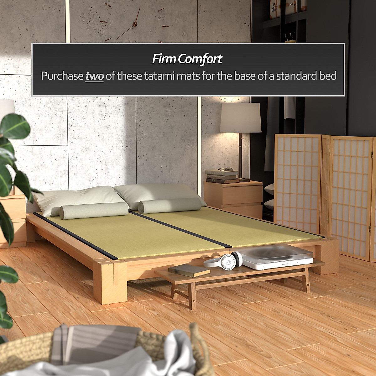 Oriental Furniture Queen Tatami Mat