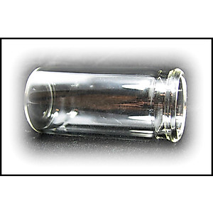 "Medicine Vial" 2 1/4-inch Glass Guitar Slide - a classic slide style for playing the blues
