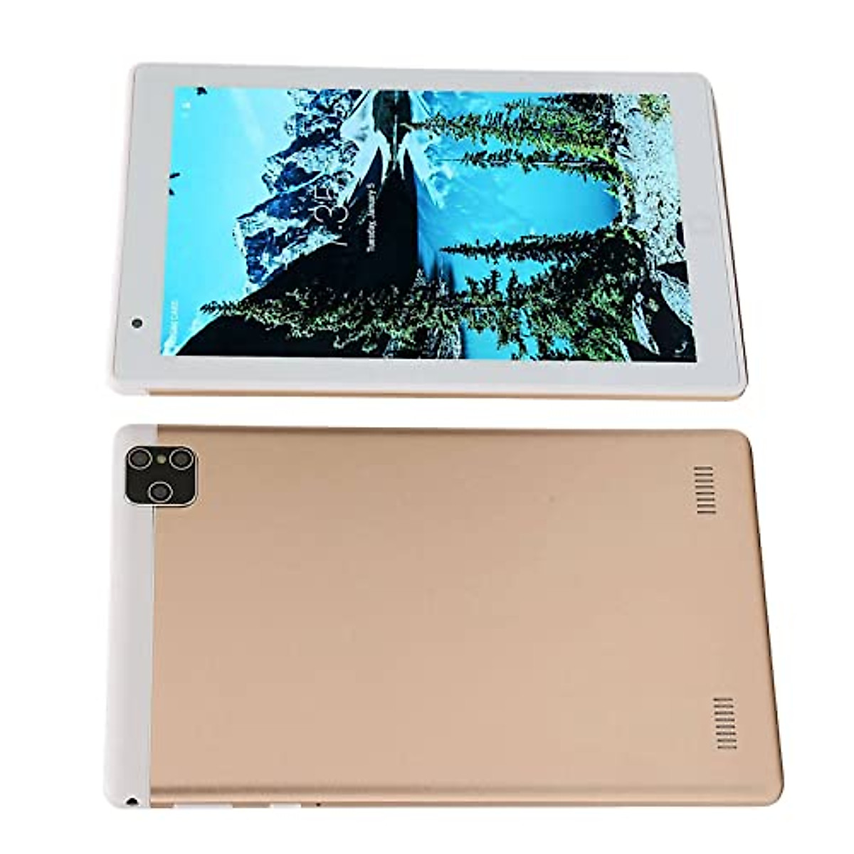 Tablet, 8in Calling Tablet, Octa Core Processor, 2GB RAM, 32GB ROM, 1080P IPS Touch Screen, 2MP & 5MP Camera, Dual SIM Slot, WiFi, Tablet PC (US Plug 100‑240V)
