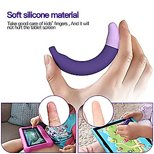 Kid-Friendly Stylus Pens for Touch Screens,Tablet Stylus Pen 2 Pack of Purple Blue Stylus Universal Touch Screen Capacitive Stylus Compatible with Kindle ipad iPhone