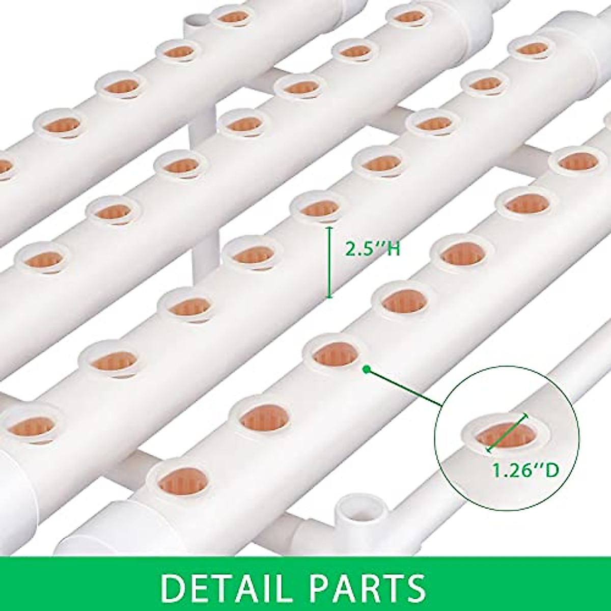 Ryan Hydroponic Grow Kit 3 Layers 108 Holes Plant Sites,Hydroponic ...
