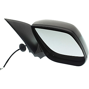 Kool Vue Driver & Passenger Side Power Non-Heated Mirrors for Chevrolet Colorado GMC Canyon 2015-2017 Without Blind Spot Monitor Paintable