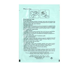 Stress Relief Eye Mask by Estee Lauder for Unisex - 10 pads Eye Mask