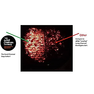 The Good Charcoal Company, Premium Acacia Hardwood Lump Charcoal