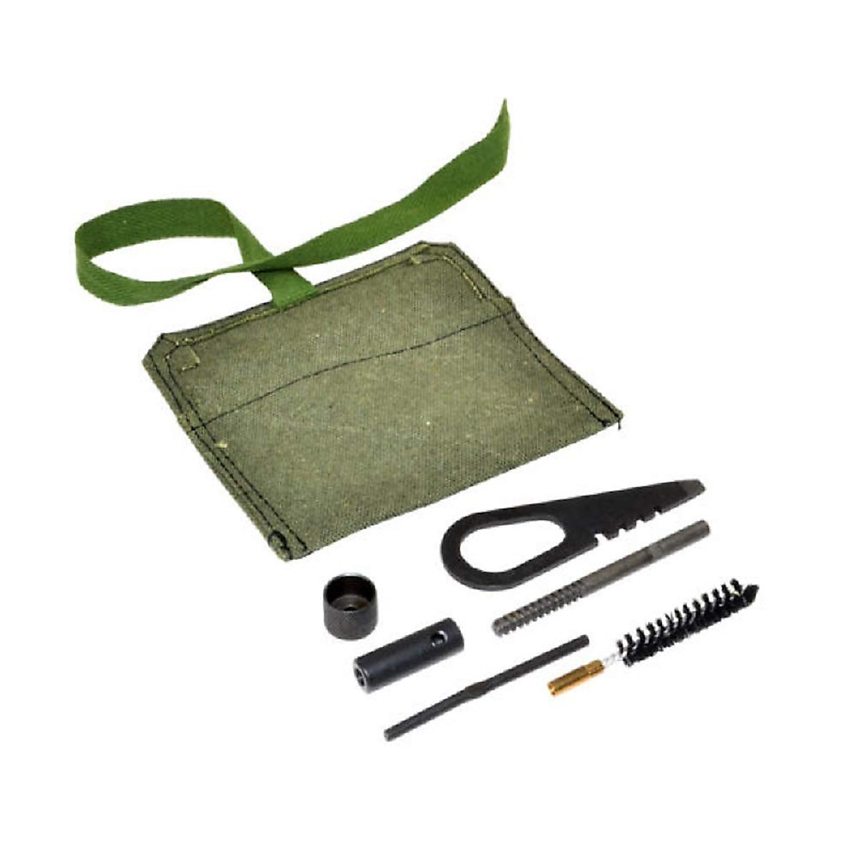 GOTICAL Mosin Nagant 91/30 Cleaning Kit Heavy Duty Vintage Soviet Original Cleaning Rod, Kit with Pouch (Cleaning Kit)